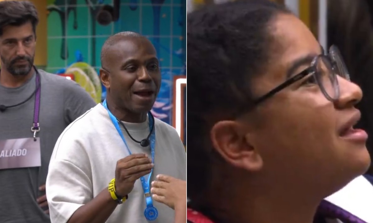 Edilson Capetinha atende o big fone no 'BBB 26' e bate-boca com Milena ...