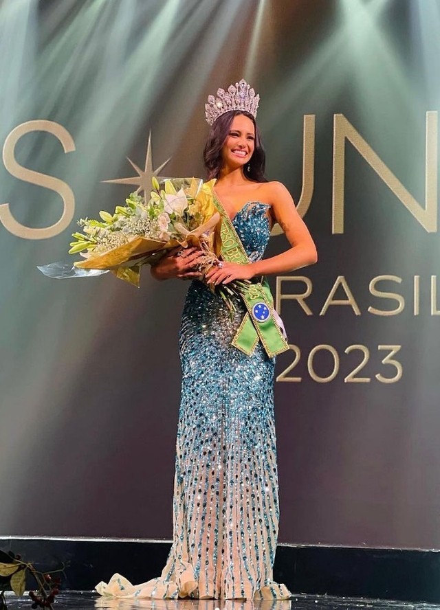 Campeã do Miss Brasil, Maria Brechane muda visual para nova competição ...