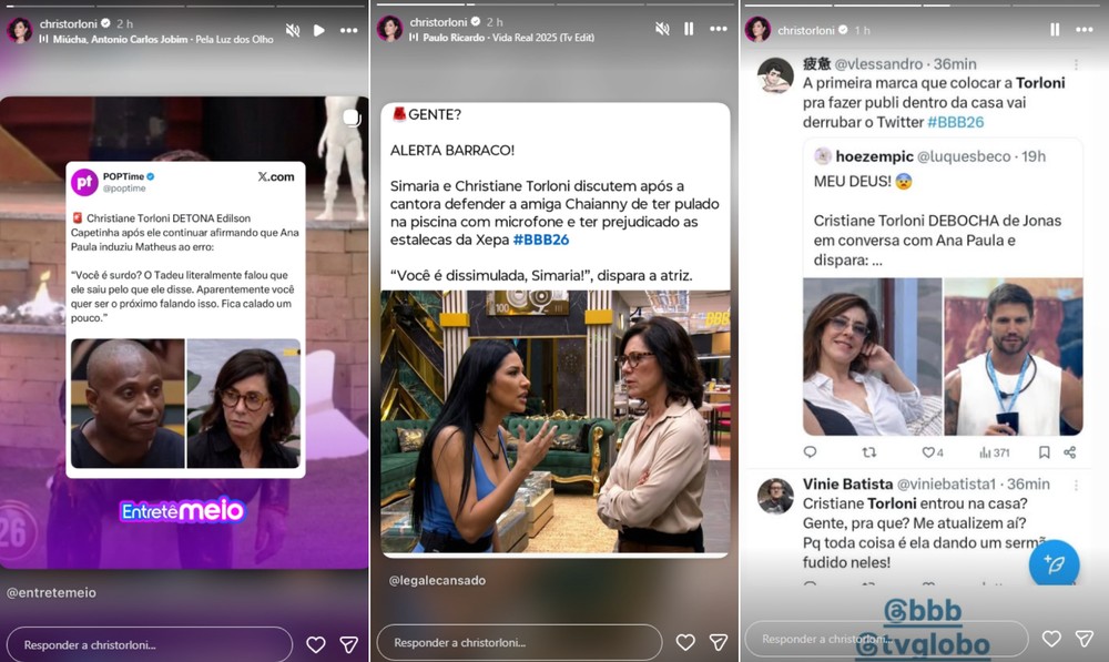 Christiane Torloni no ‘BBB 26’? Atriz entra na brincadeira com ...