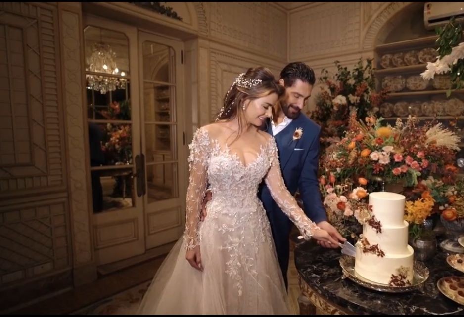 Rayanne Morais e Victor Pecoraro mostram registros do casamento com ...