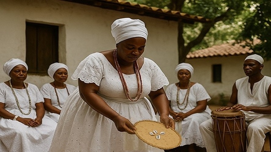 Candomblé, um rito criado no Brasil com raízes africanas