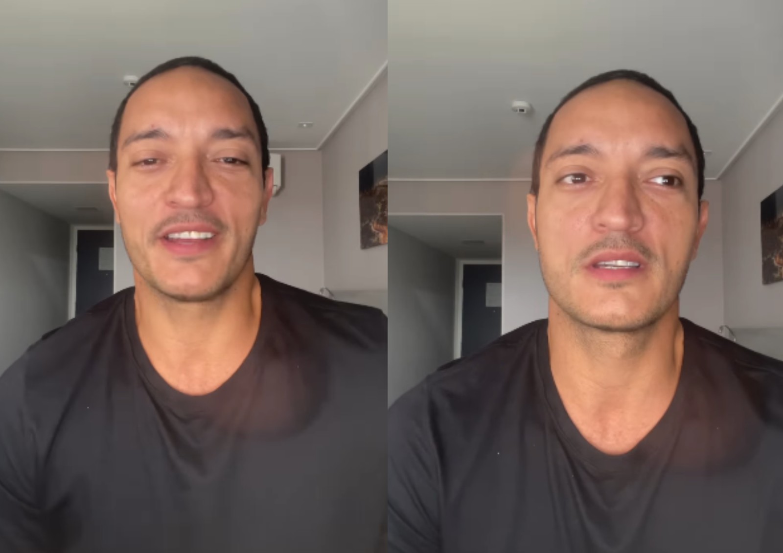 Assumidos! Allan Souza Lima posta vídeo romântico com Débora Nascimento