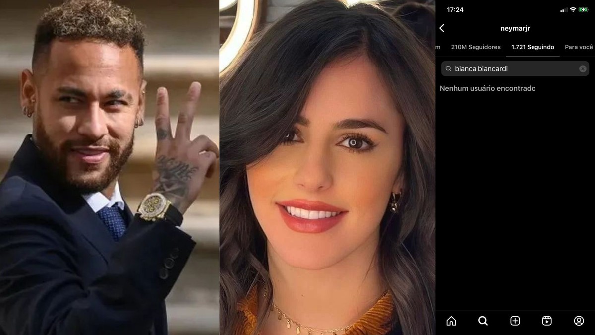 Neymar não segue nas redes a cunhada Bianca Biancardi, que o criticou ...