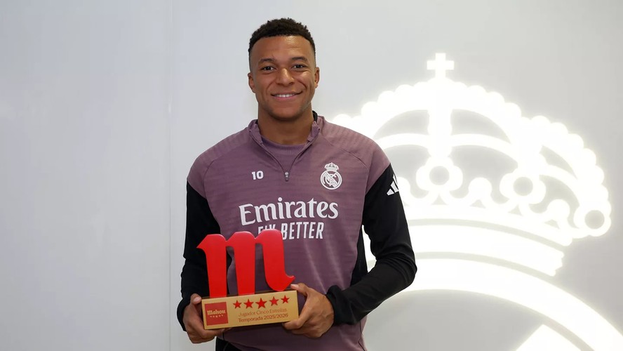 Após polêmicas, Mbappé é eleito o melhor jogador do Real Madrid na ...