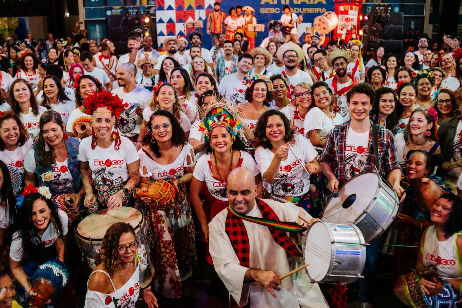 Tá no Batuque e Multibloco celebram ritmos nordestinos no São João
