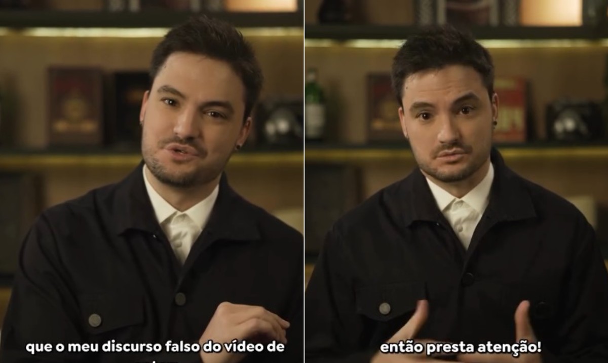 Felipe Neto desmente candidatura à presidência e critica discurso ...