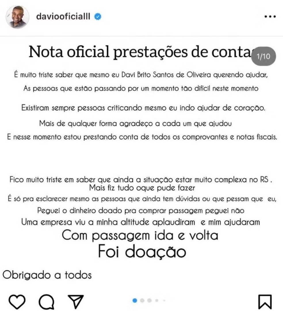 Davi diz que vai começar faculdade de medicina no início de 2025: 'Está ...