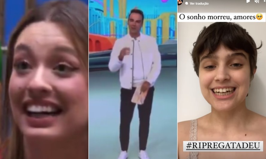 No 'BBB 24', Beatriz pede para Tadeu Schmidt usar regata, apresentador ...