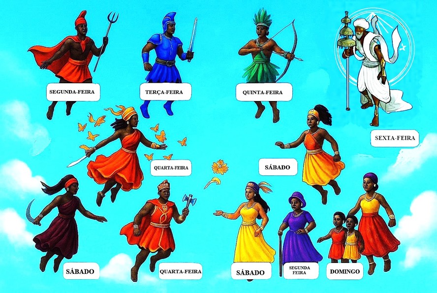 No Candomblé, toda semana é santa – cada dia tem o axé de um Orixá