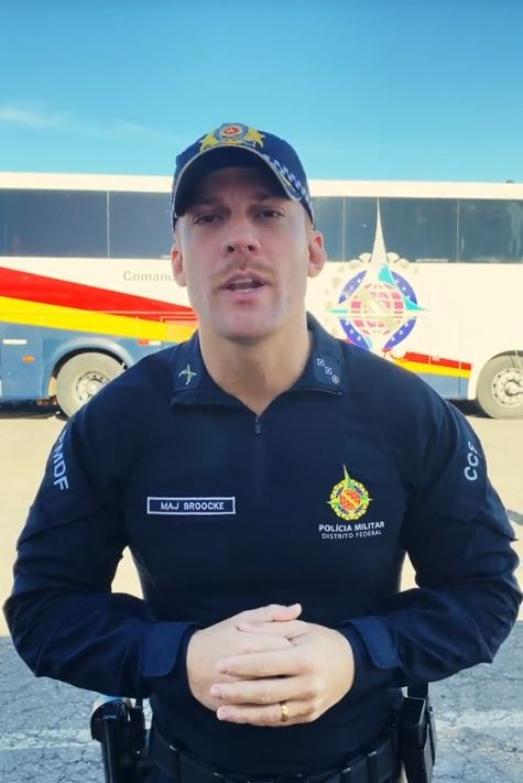 'Major Gato': porta-voz da PM de Brasília viraliza após entrevista ...