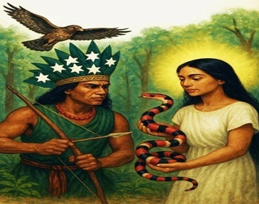 O Gavião de Sete Estrelas e a Coral de Jurema