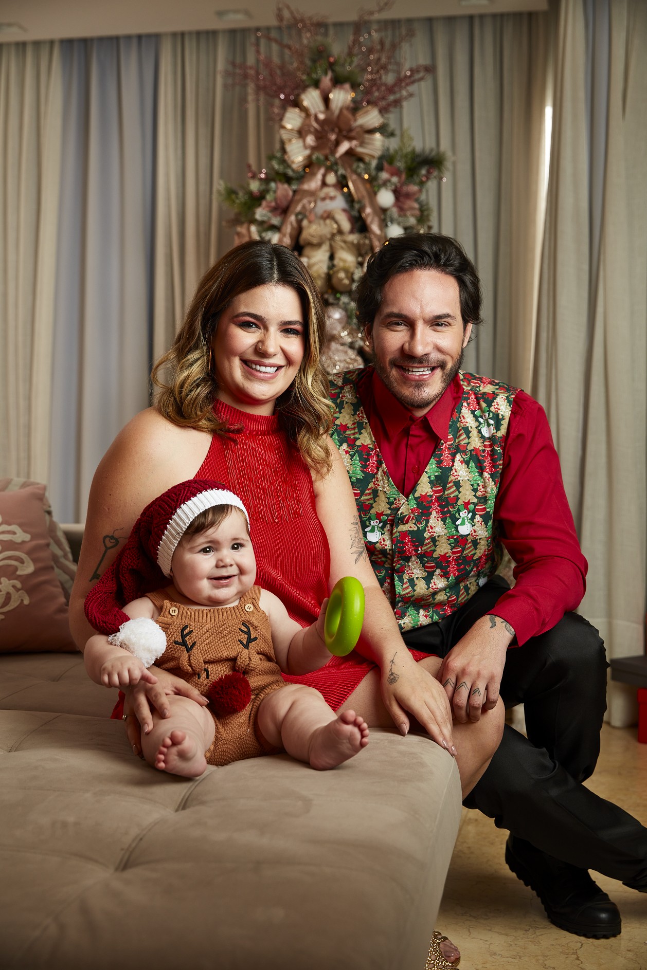 Viih Tube e Eliezer celebram o primeiro Natal de Lua, criam tradições e ...