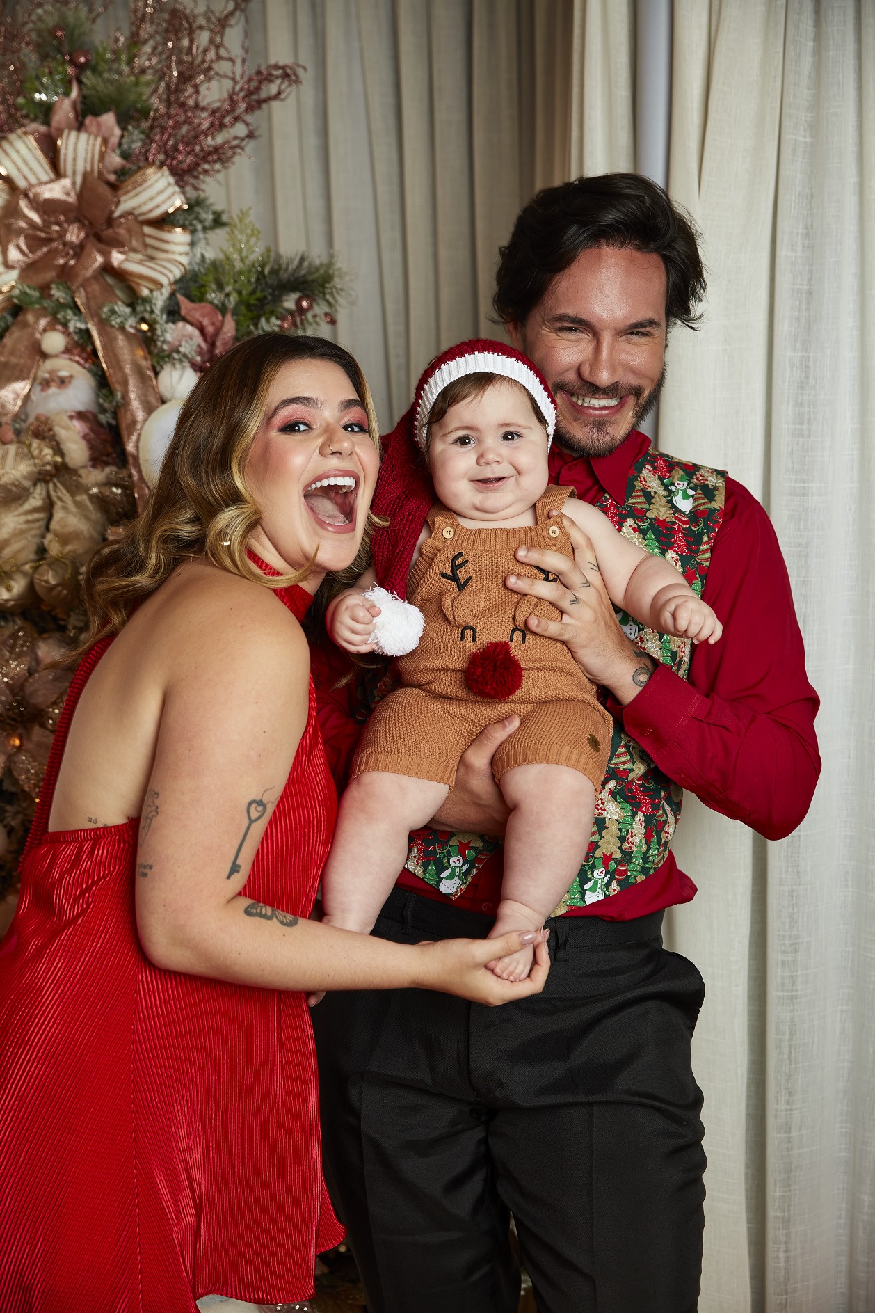 Viih Tube e Eliezer celebram o primeiro Natal de Lua, criam tradições e ...