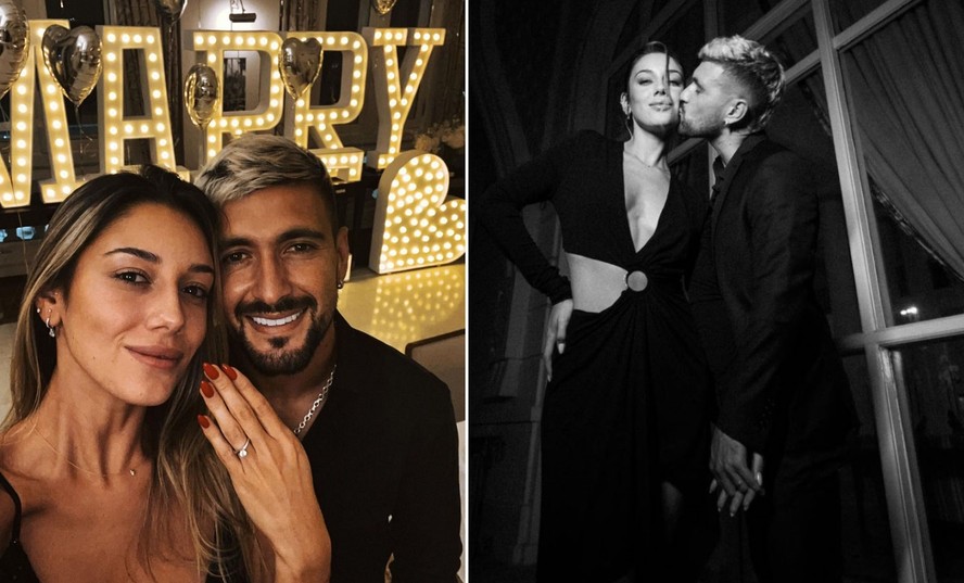 Arrascaeta, do Flamengo, se casa nesta terça com Camila Bastiani no civil