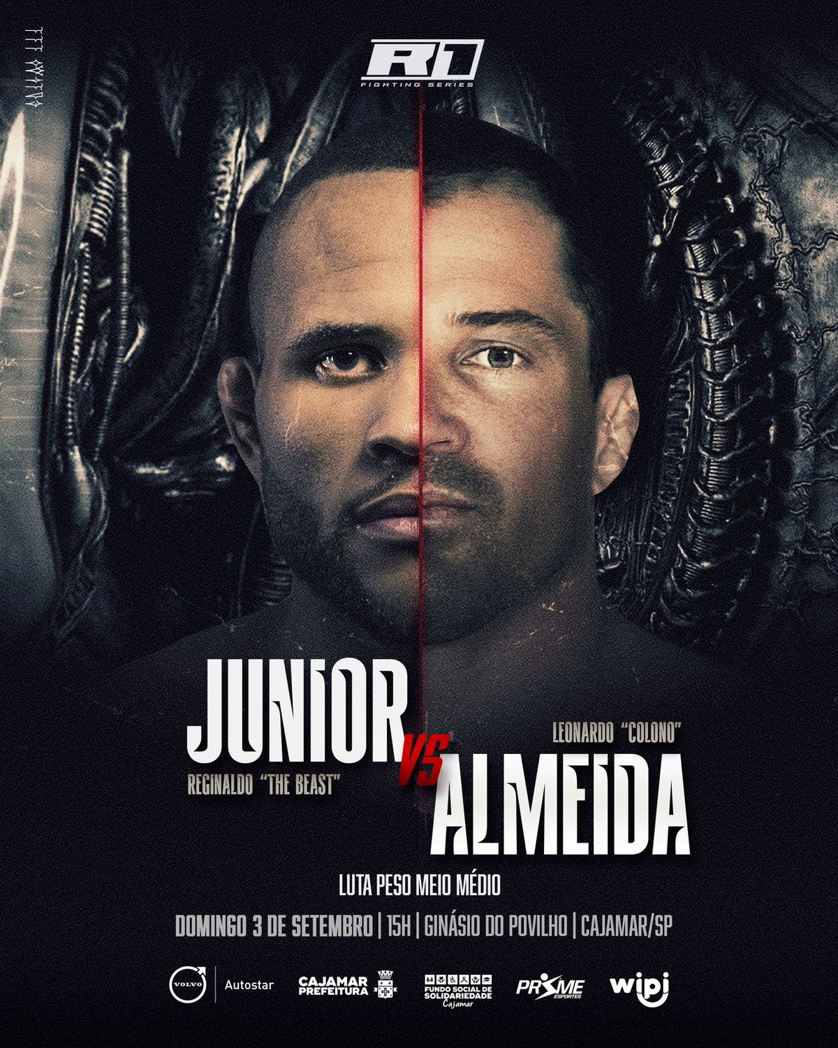 R1 Fighting Series anuncia data, local e luta principal de sua 3ª edição