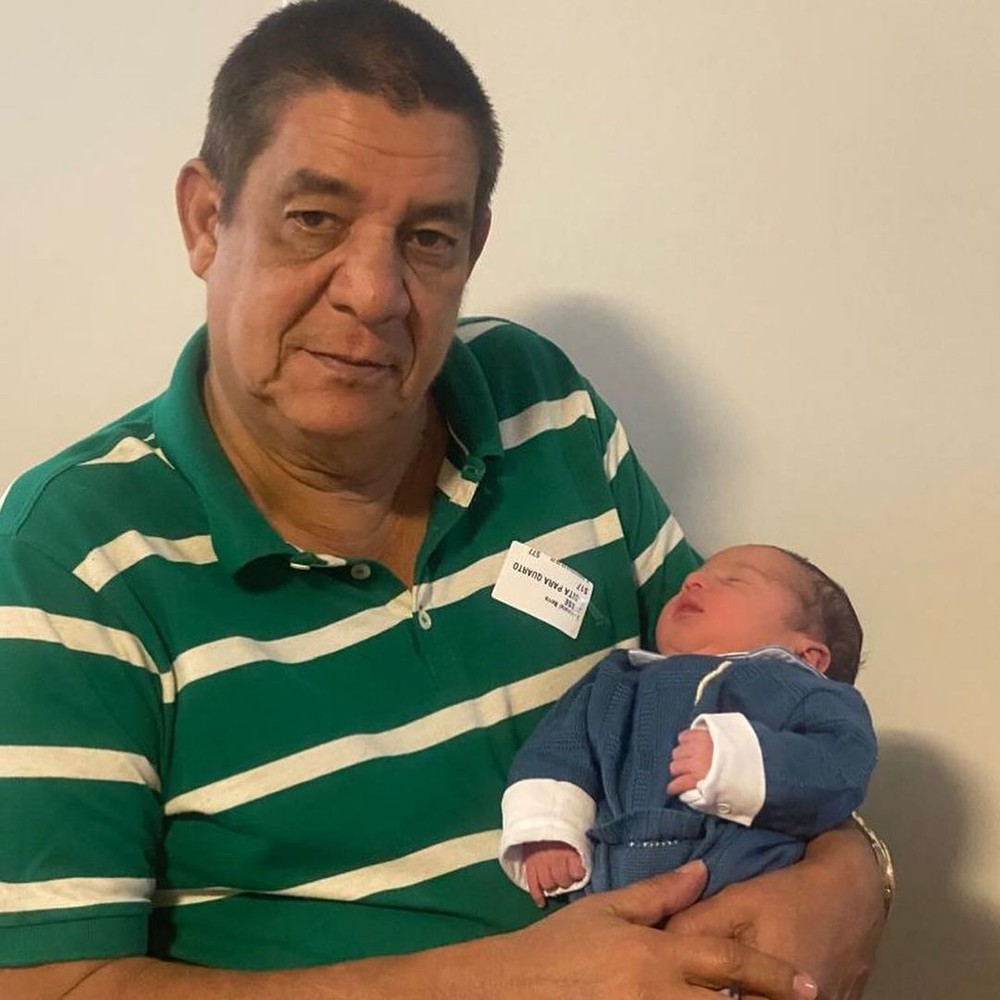 Nasce Vittorio, sexto neto de Zeca Pagodinho
