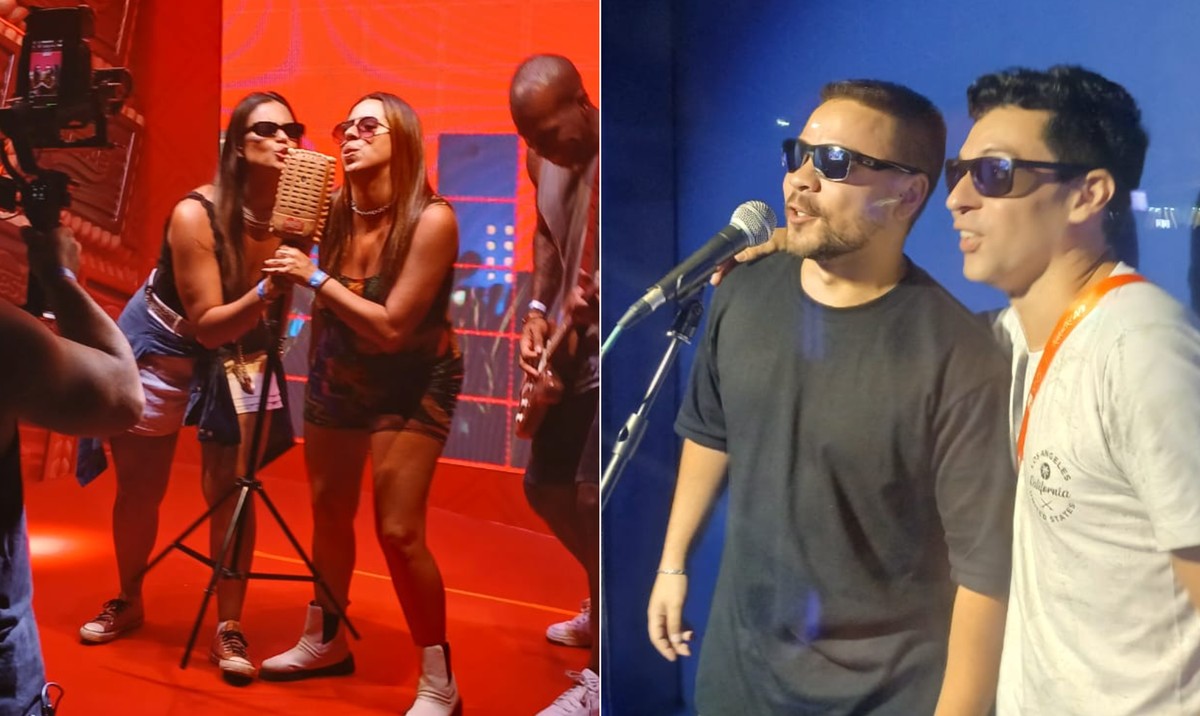 Caraoquê faz sucesso no Rock in Rio com anônimos buscando seus minutos ...