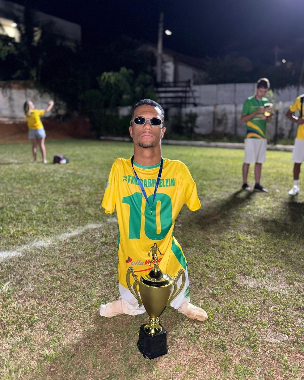 Medalhista de ouro nas paralimpíadas de Paris, Gabrielzinho é ...