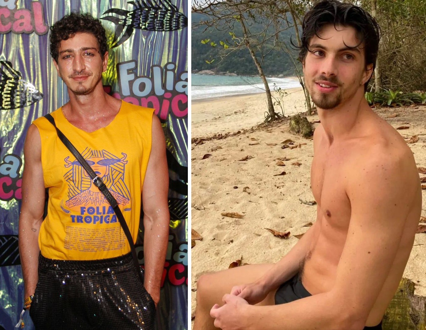 Johnny Massaro vive romance com ator que conheceu em série