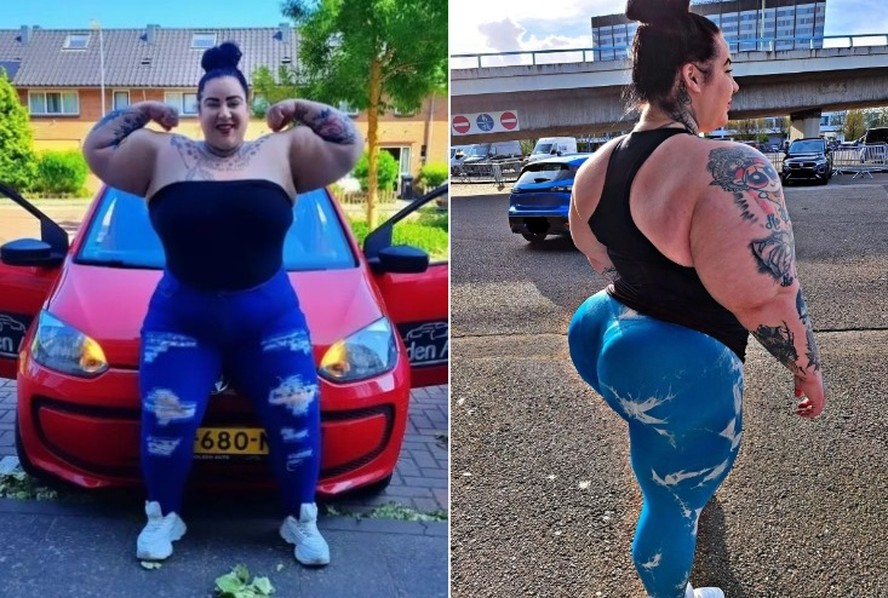 Fisiculturista e lutadora chamada de 'Mulher Hulk' diz receber pedidos ...