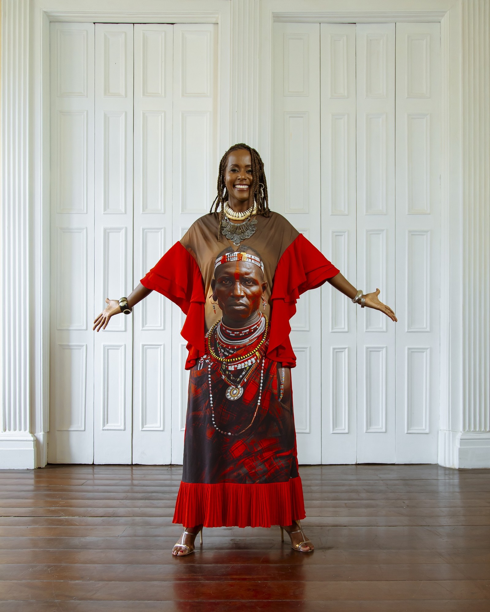 Maju Coutinho conta que foi registrada com o nome de sua tataravó ...