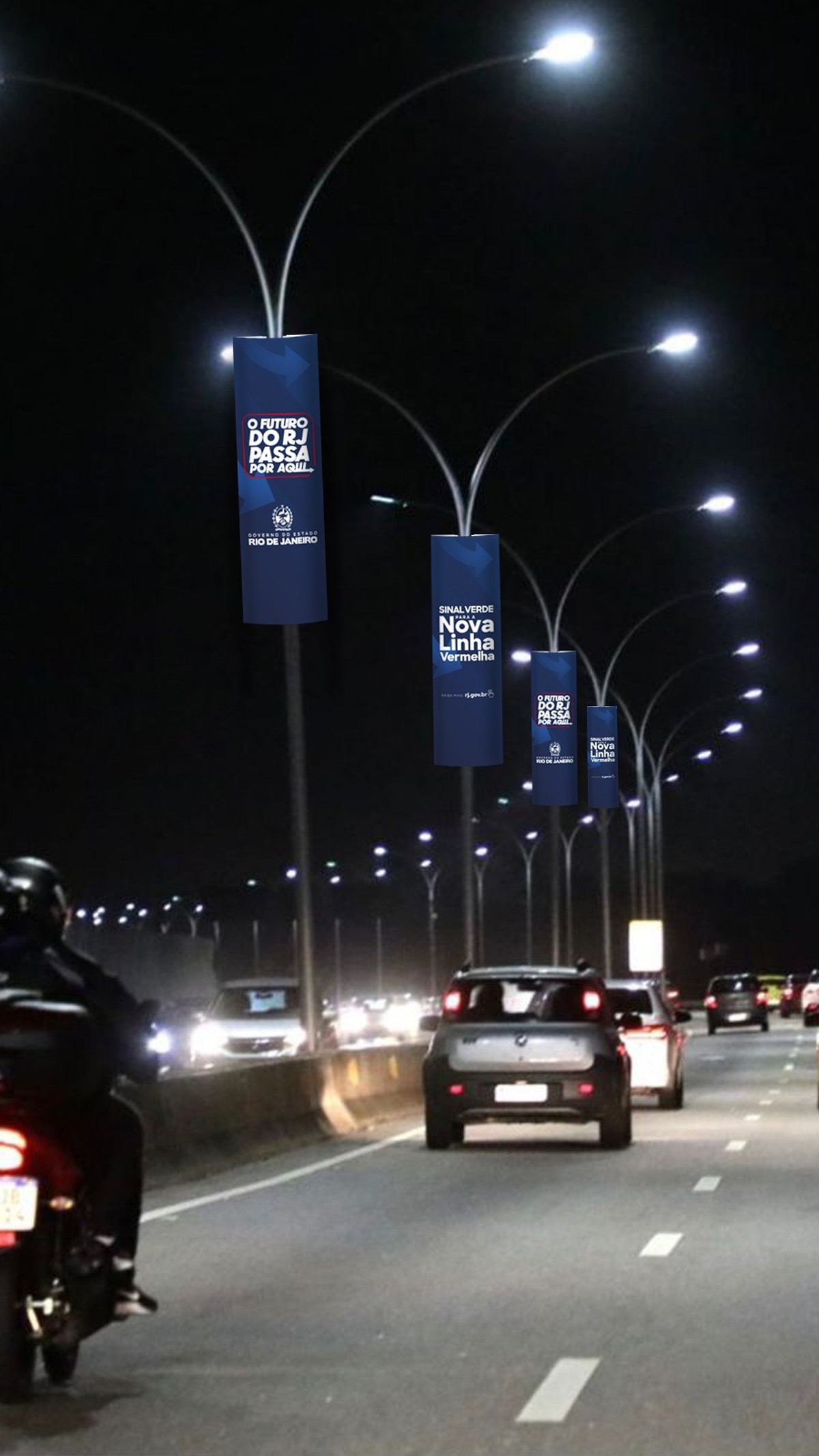 Linha Vermelha: campanha publicitária sobre revitalização custou R$ 2 ...