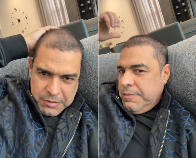 Zezé Di Camargo surpreende fãs ao surgir de 'cara limpa'; vídeo
