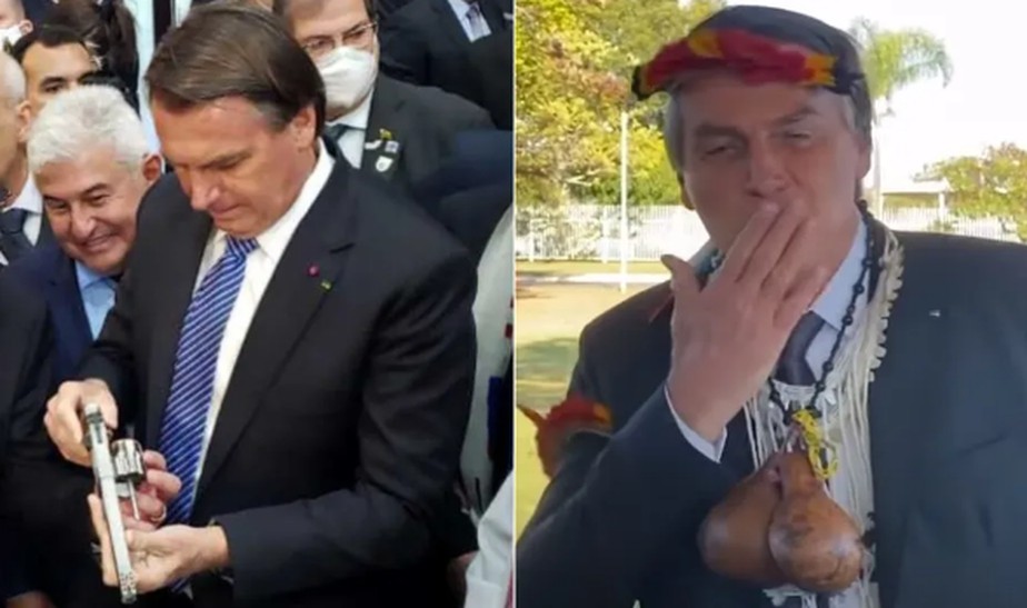 Zarabatana, urso de pelúcia e até cuecas: Bolsonaro recebeu 13 ...