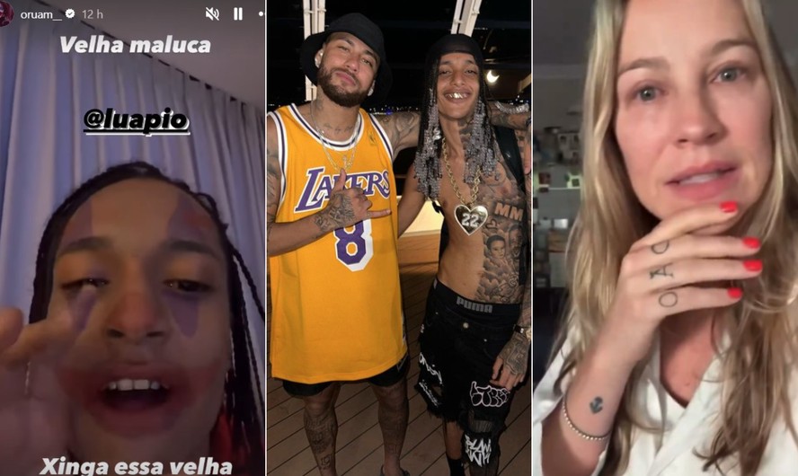 Oruam ataca Luana Piovani e convoca fãs a fazerem o mesmo em meio a ...