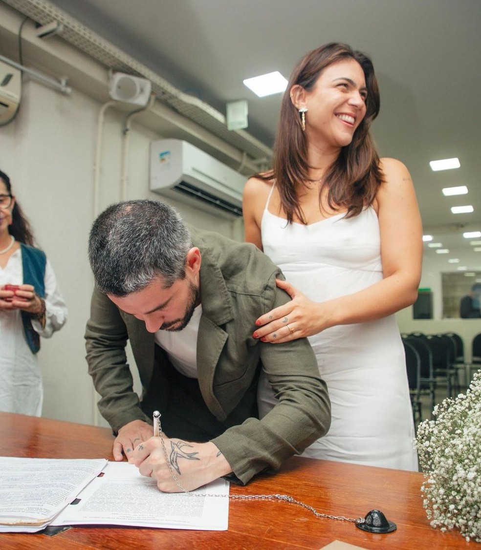 Lucélia Santos mostra novos cliques do casamento de Pedro Neschling e ...