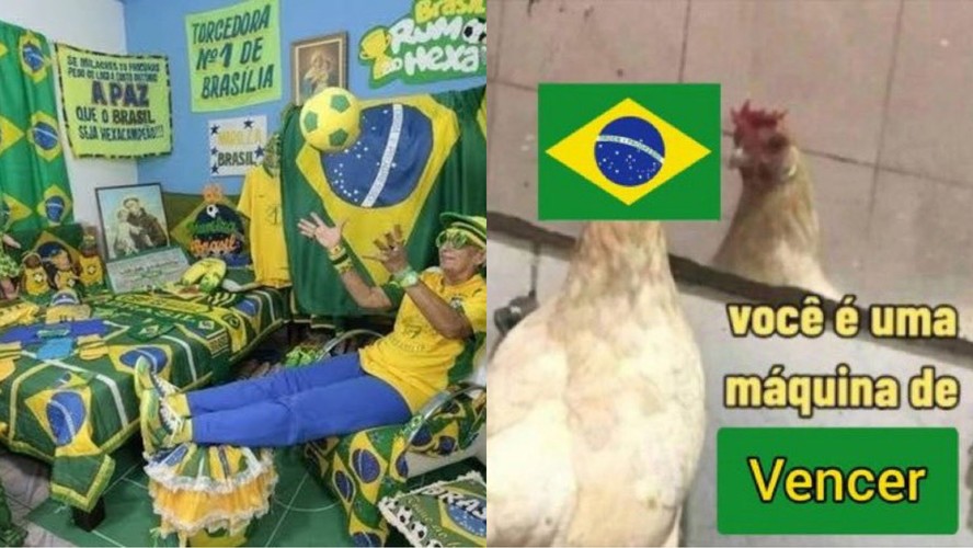 Seleção de memes! Brasileiros se preparam para a Copa do Mundo do ...