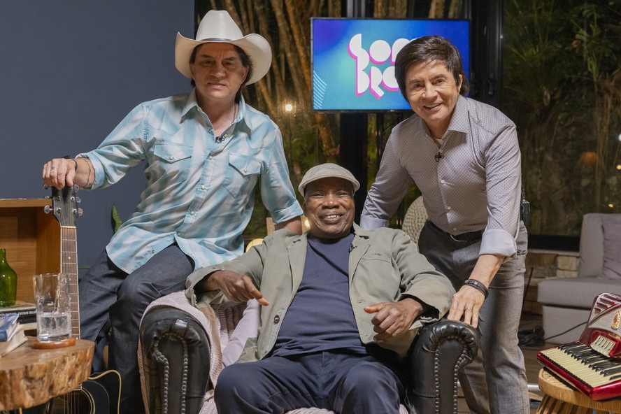 Chitãozinho & Xororó se reúnem com Milton Nascimento no ‘Som Brasil’ para falar de ‘Outros cantos’