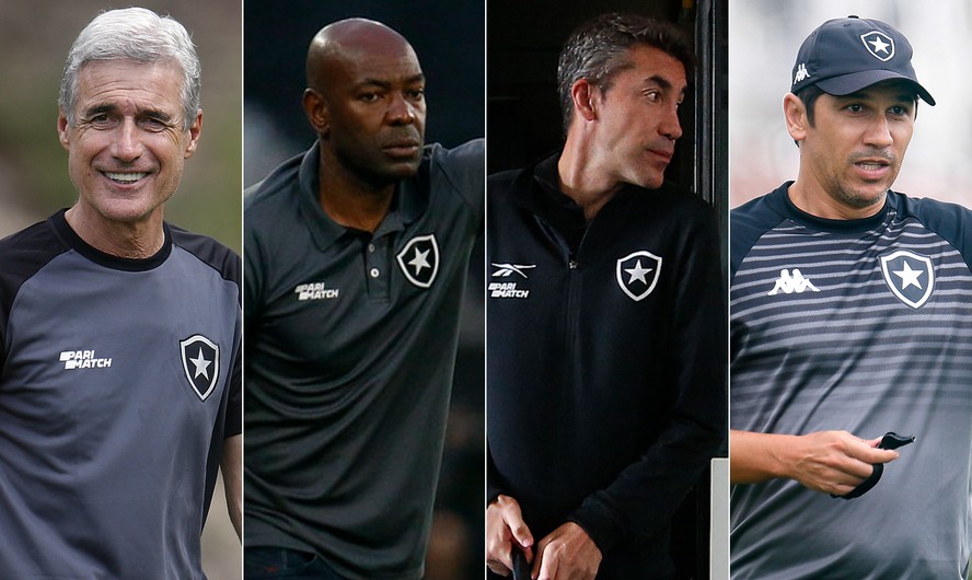 Botafogo pode se tornar o primeiro campeão com quatro técnicos no ...
