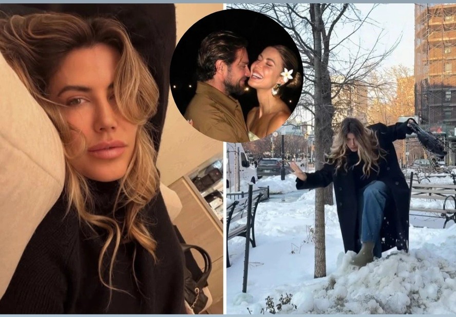 Namorada 'stalkeada' por Vorcaro nas redes sociais curte dias em NY e Miami