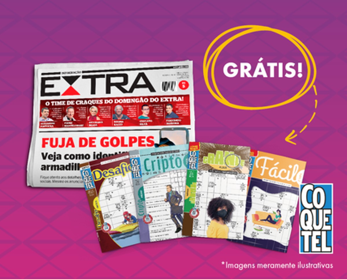 Compre o Extra na banca hoje e ganhe uma coletânea da Coquetel