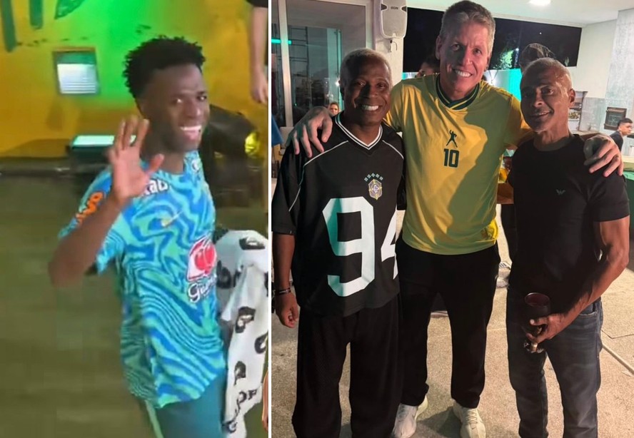 After do jogo do Brasil teve mulheres na mansão de Vini Jr. e pagode ...