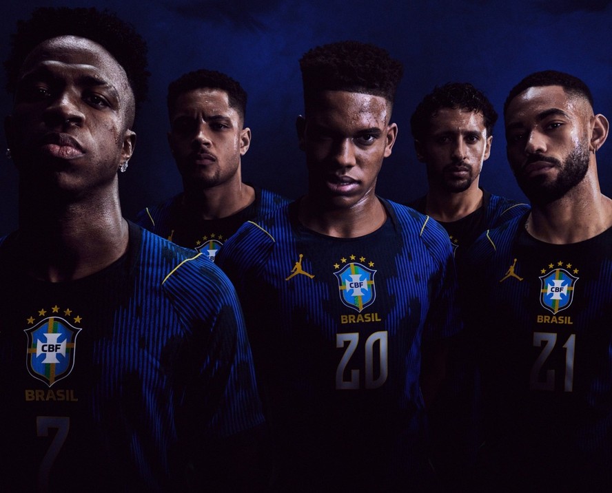 Nova camisa azul da seleção: CBF e fornecedora revelam uniforme número ...