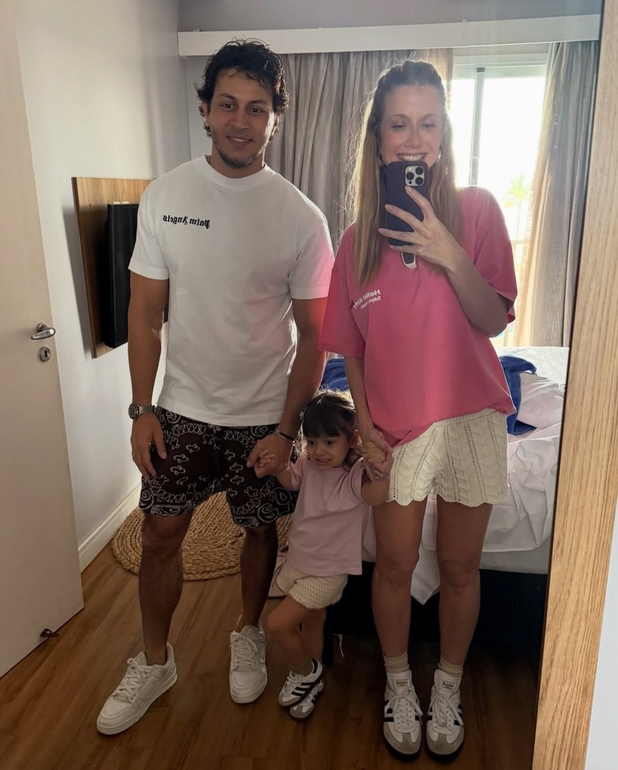 Gabriela Prioli e Thiago Mansur confessam saudade de palavras erradas da filha Ava, de 2 anos