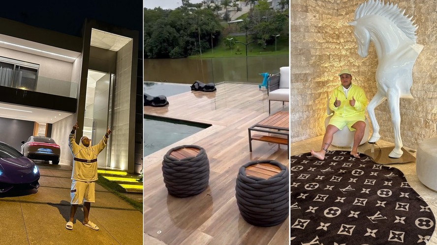 MC Ryan mostra detalhes de sua nova mansão em São Paulo: 'É casa de ...