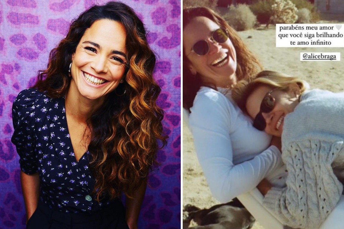Após término com atriz, Alice Braga engata namoro com produtora