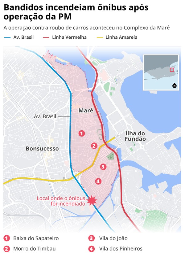 Como o Complexo da Maré se transformou num desafio à segurança pública ...