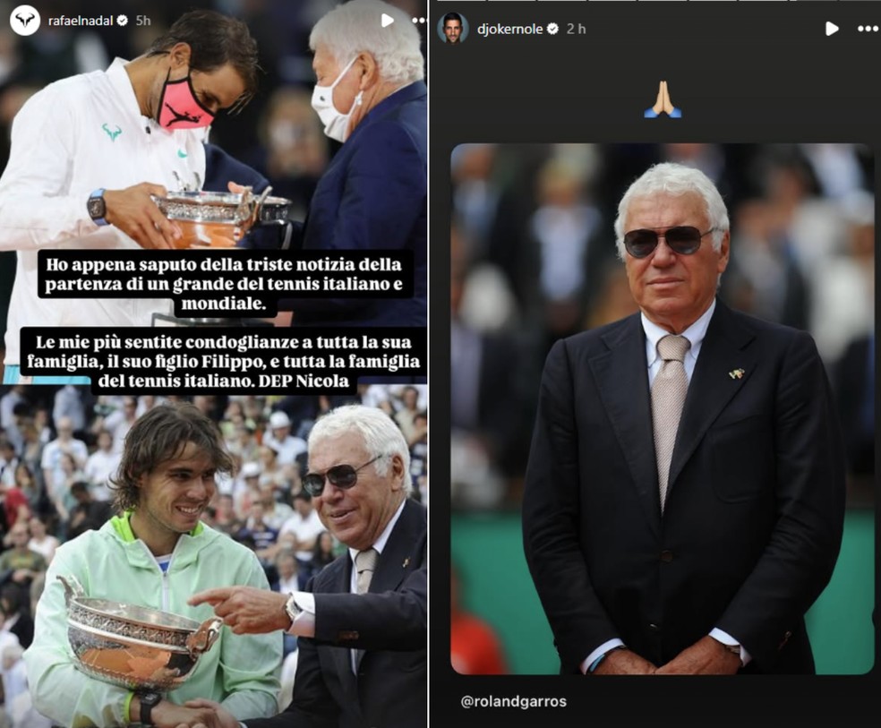 Ícone do tênis, Nicola Pietrangeli morre aos 92 anos