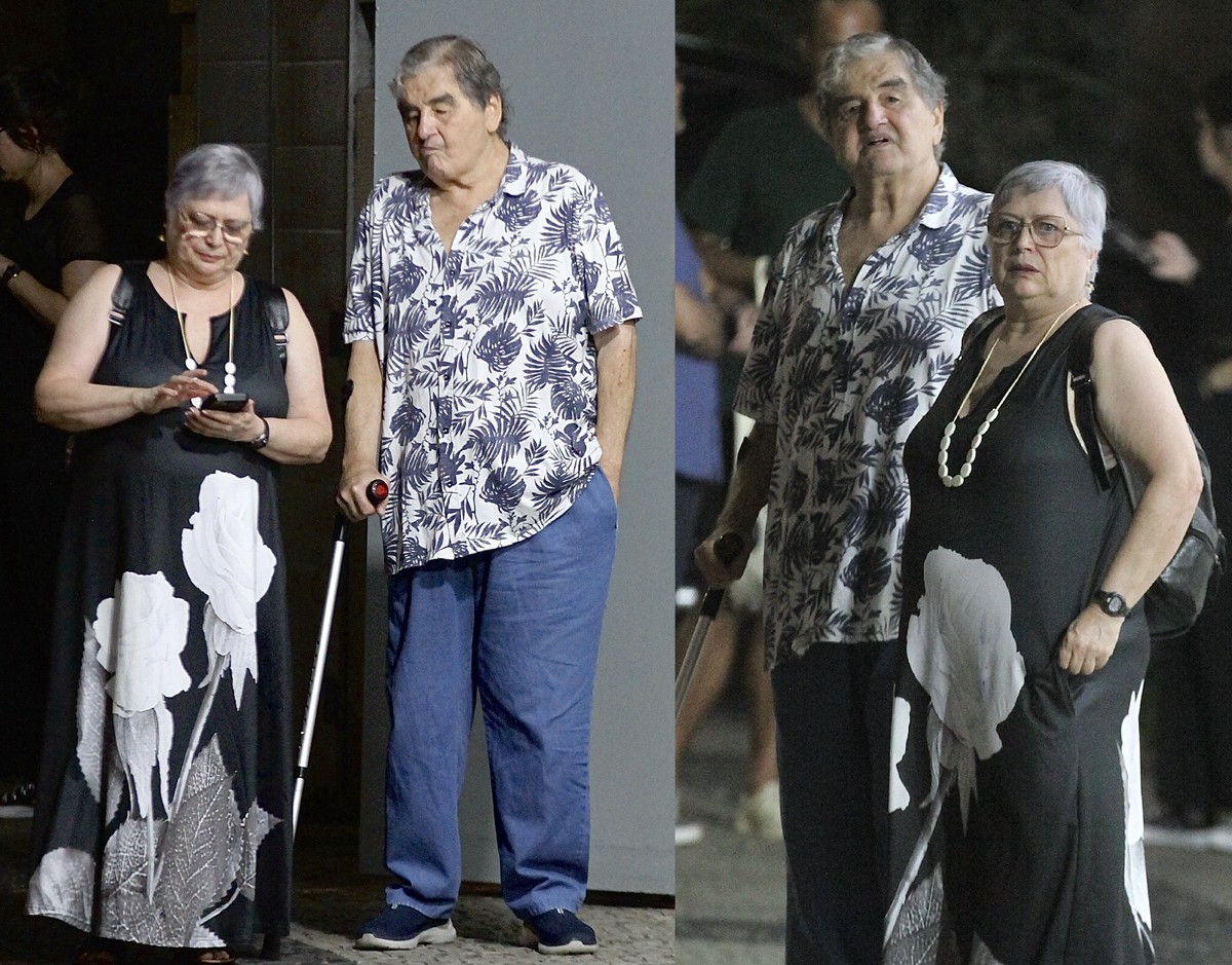 Otávio Augusto surge em cliques raros ao lado da mulher, musa da TV nos anos 80