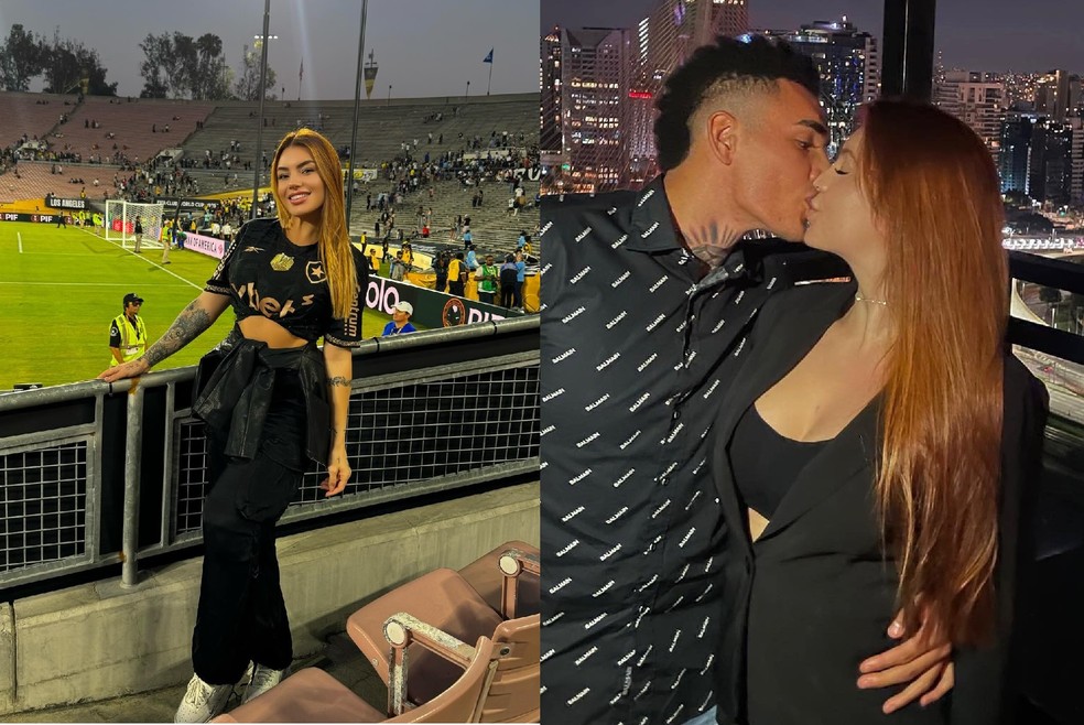 Pé quente! Mulher de Igor Jesus reforça torcida pelo Botafogo nos EUA ...