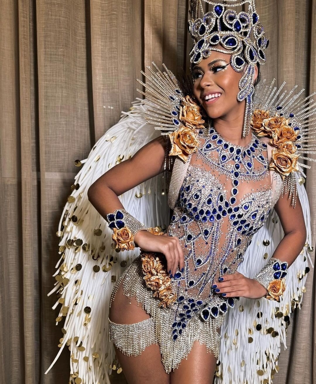 Irmã de Lexa, Wenny Isa é cotada para ser rainha de bateria da Portela