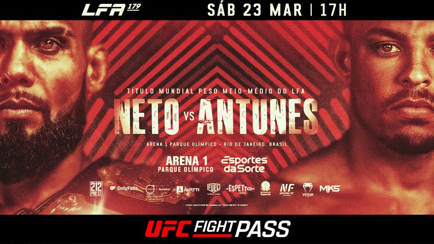 LFA anuncia o card completo de sua 179ª edição, no Rio de Janeiro