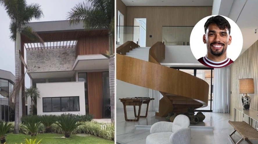 De volta ao Flamengo, Lucas Paquetá vai morar em mansão que construiu ...