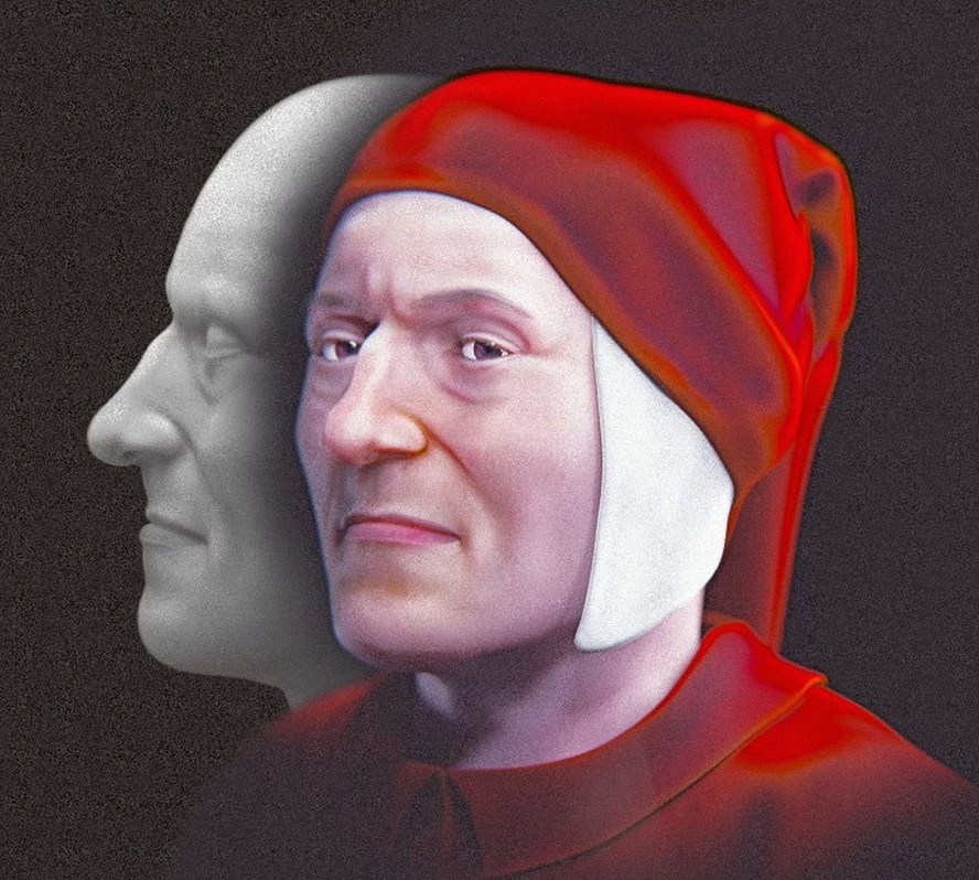 Brasileiro recria o rosto de Dante Alighieri após 700 anos