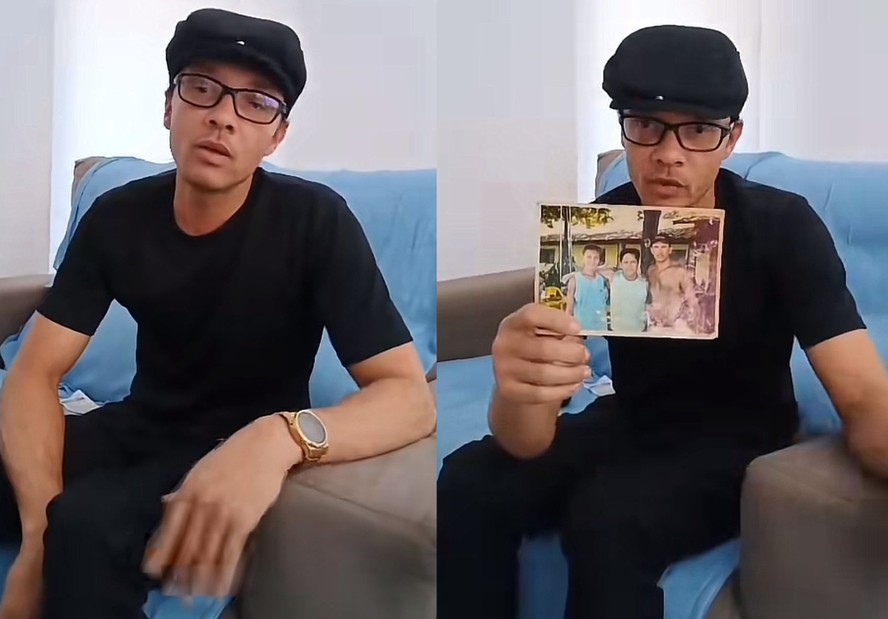 Homem mostra foto e diz ser o adolescente 'adotado' por Poliana e Leonardo: 'Vou contar a ...