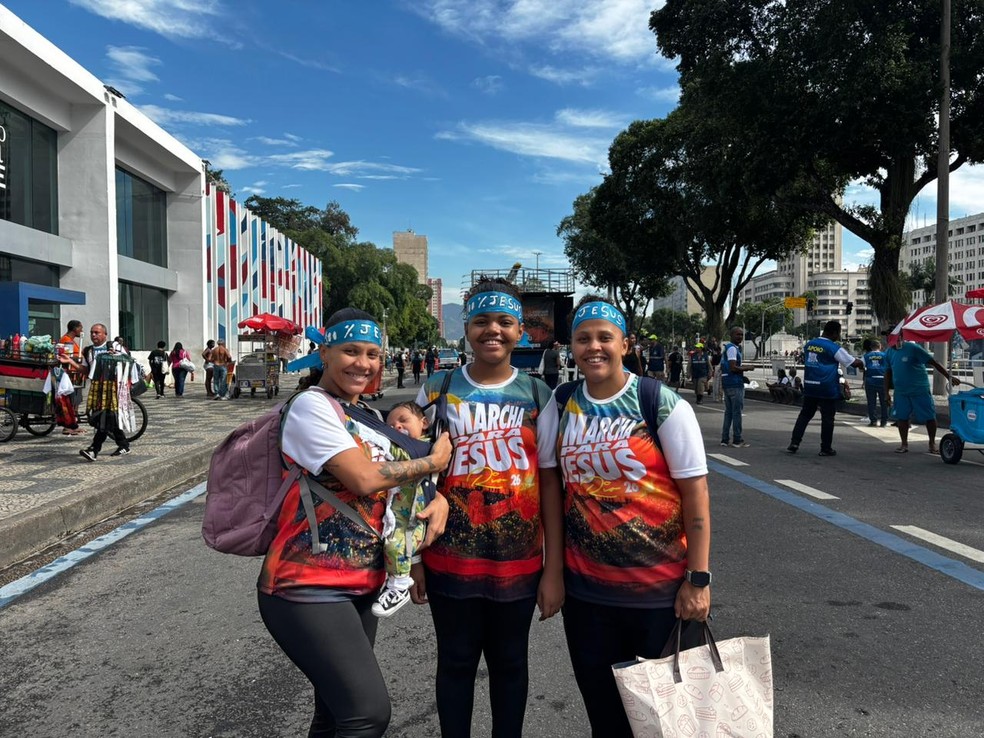 Marcha para Jesus: concentração reúne fiéis no Centro do Rio ...
